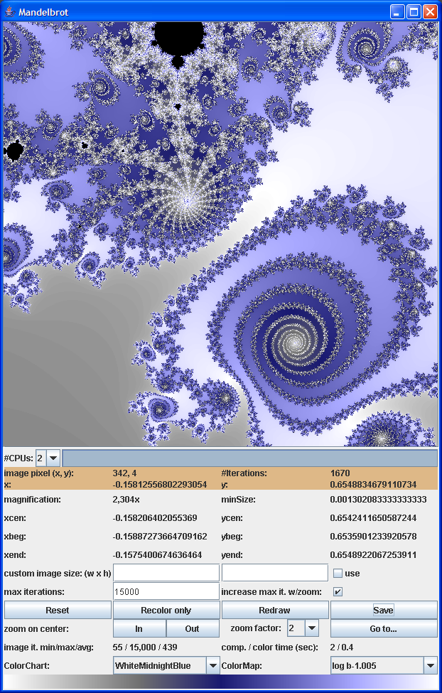 Mandelbrot Explorer